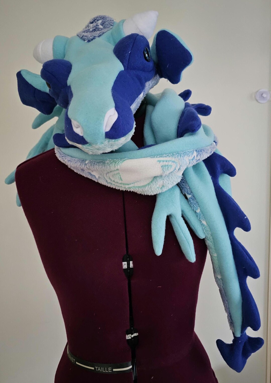 Custom Made Dragon Scarf and Puppet - Etsy