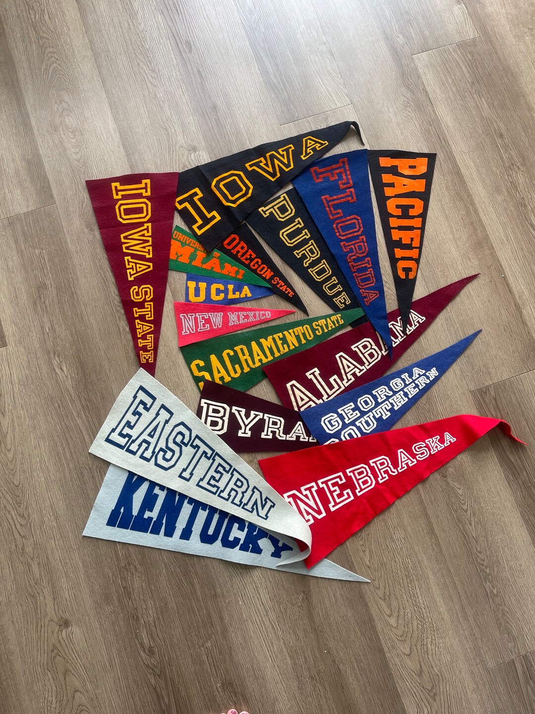 Team Sports Pennants Collection - Etsy