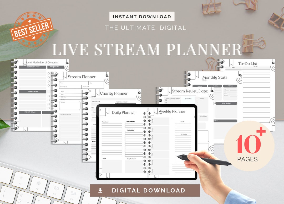 The Livestream Planner | Stream Tracker | Planner for New and ...