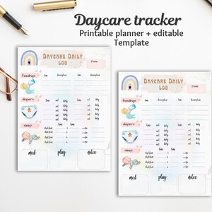 Baby Daily Log Tracker Newborns Chart for Feedings Log Doctor Visit ...