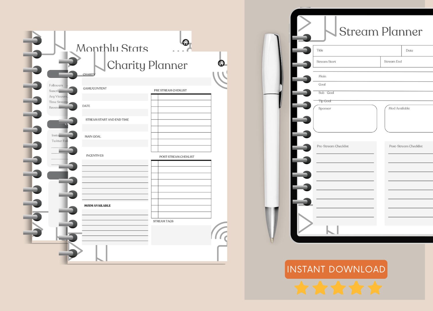 The Livestream Planner | Stream Tracker | Planner for New and ...