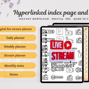 The Livestream Planner | Stream Tracker | Planner for New and ...