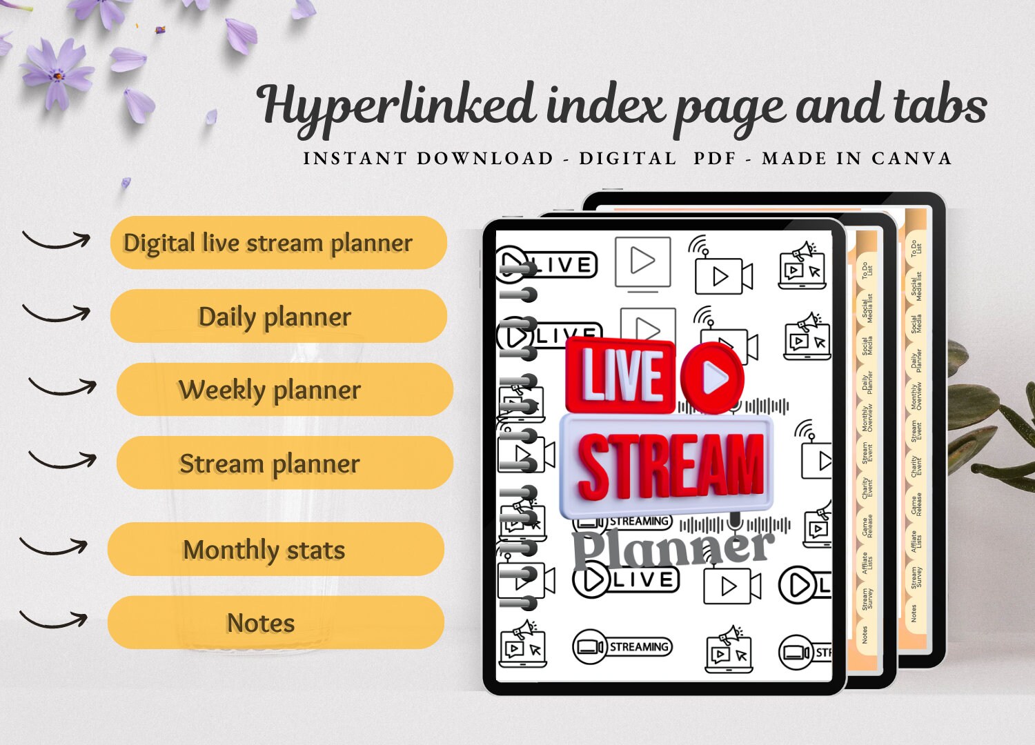 The Livestream Planner | Stream Tracker | Planner for New and ...