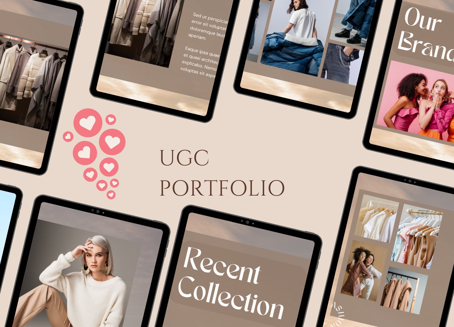 UGC Portfolio Template, UGC Landing Page, UGC Website, Creator ...