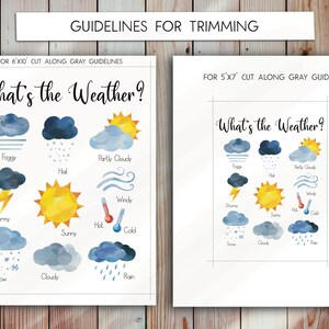 Weather Poster, Printable Instant Download - Etsy