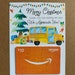 School Bus Driver Christmas Card, Printable, Instant Download - Etsy