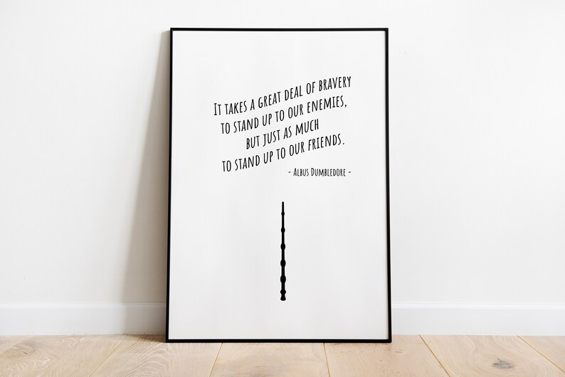 HP Printable Quote Art, Set of 3 Quotes, Magic, Wizard, Wall Art, Home ...