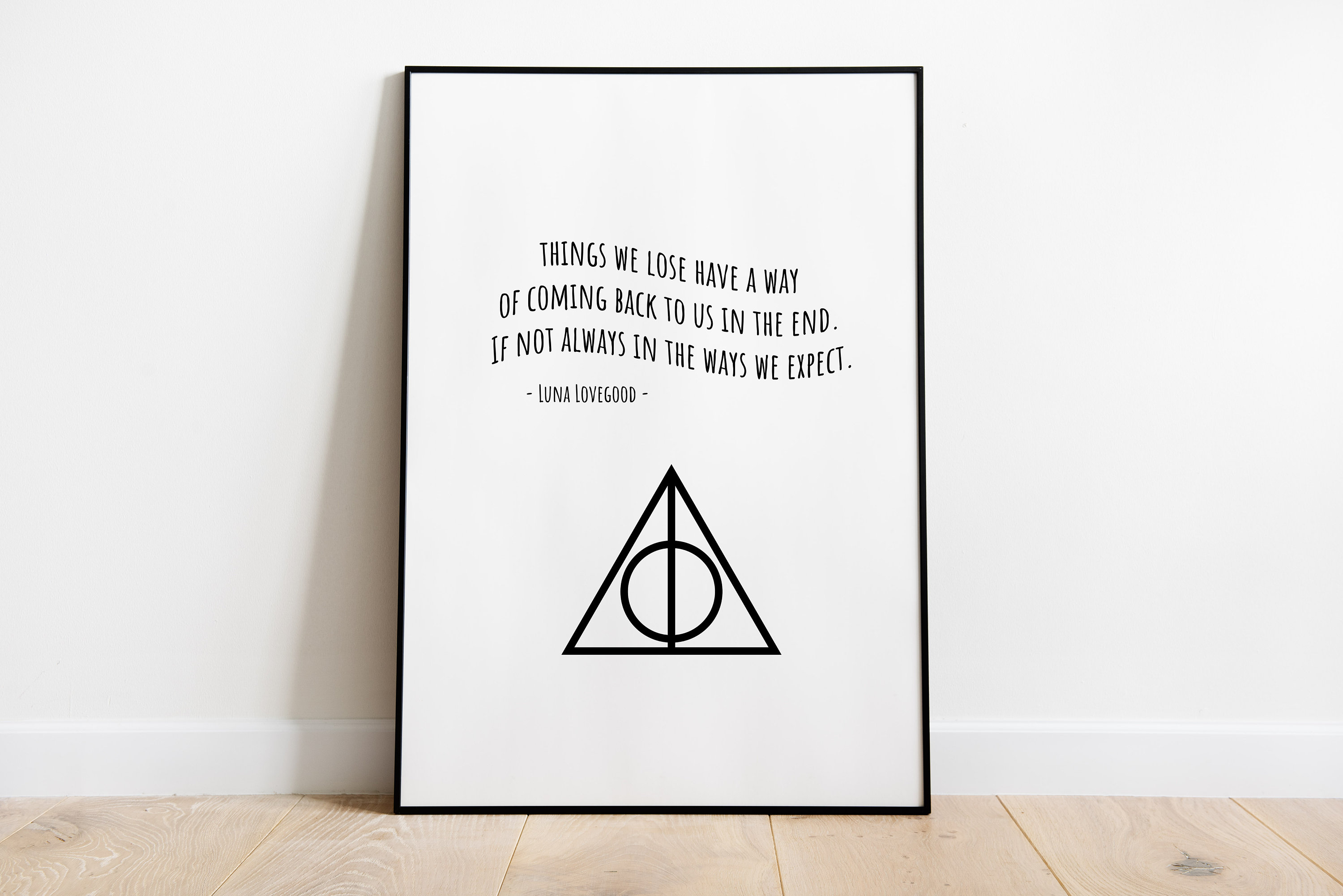 HP Printable Quote Art, Set of 3 Quotes, Magic, Wizard, Wall Art, Home ...