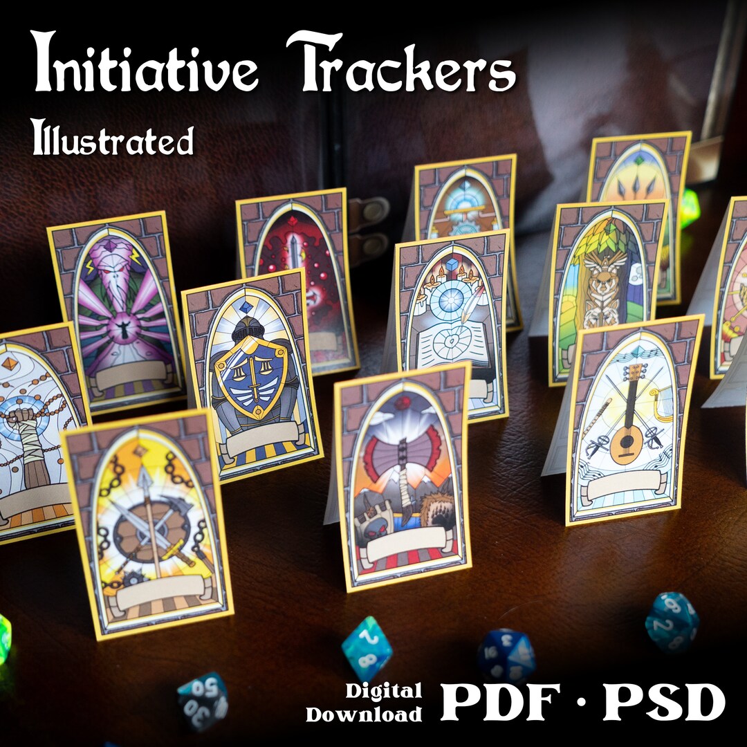 DND - Initiative Tracker [DIGITAL DOWNLOAD] - Etsy