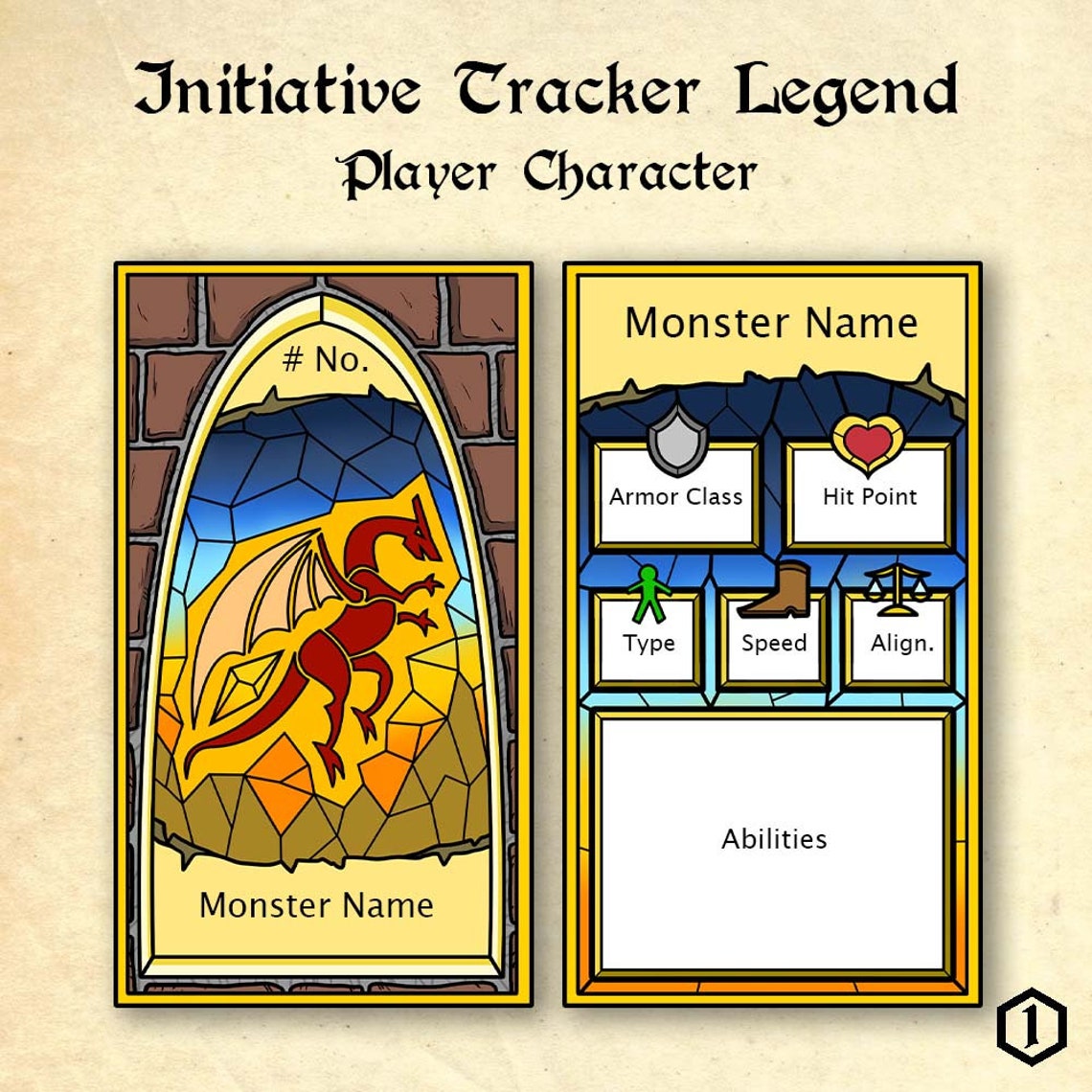 DND Initiative Tracker DIGITAL DOWNLOAD - Etsy