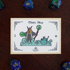 2nd Level - Dnd Illustrated Spell Cards 2014 [ DIGITAL DOWNLOAD ] - Etsy