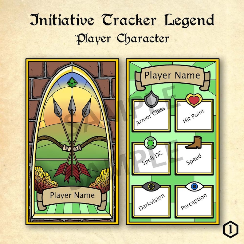 DND - Initiative Tracker [DIGITAL DOWNLOAD] - Etsy