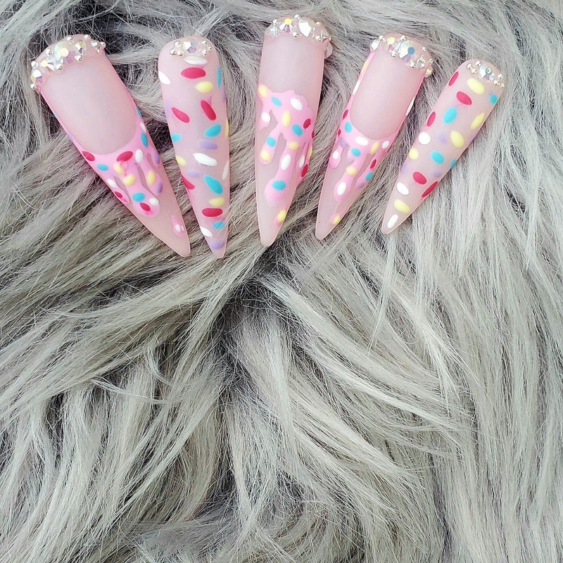 Luxury Press on Nails - Etsy