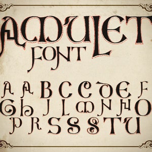 Medieval Initials Illuminated Manuscript Letters Decorative Font ...