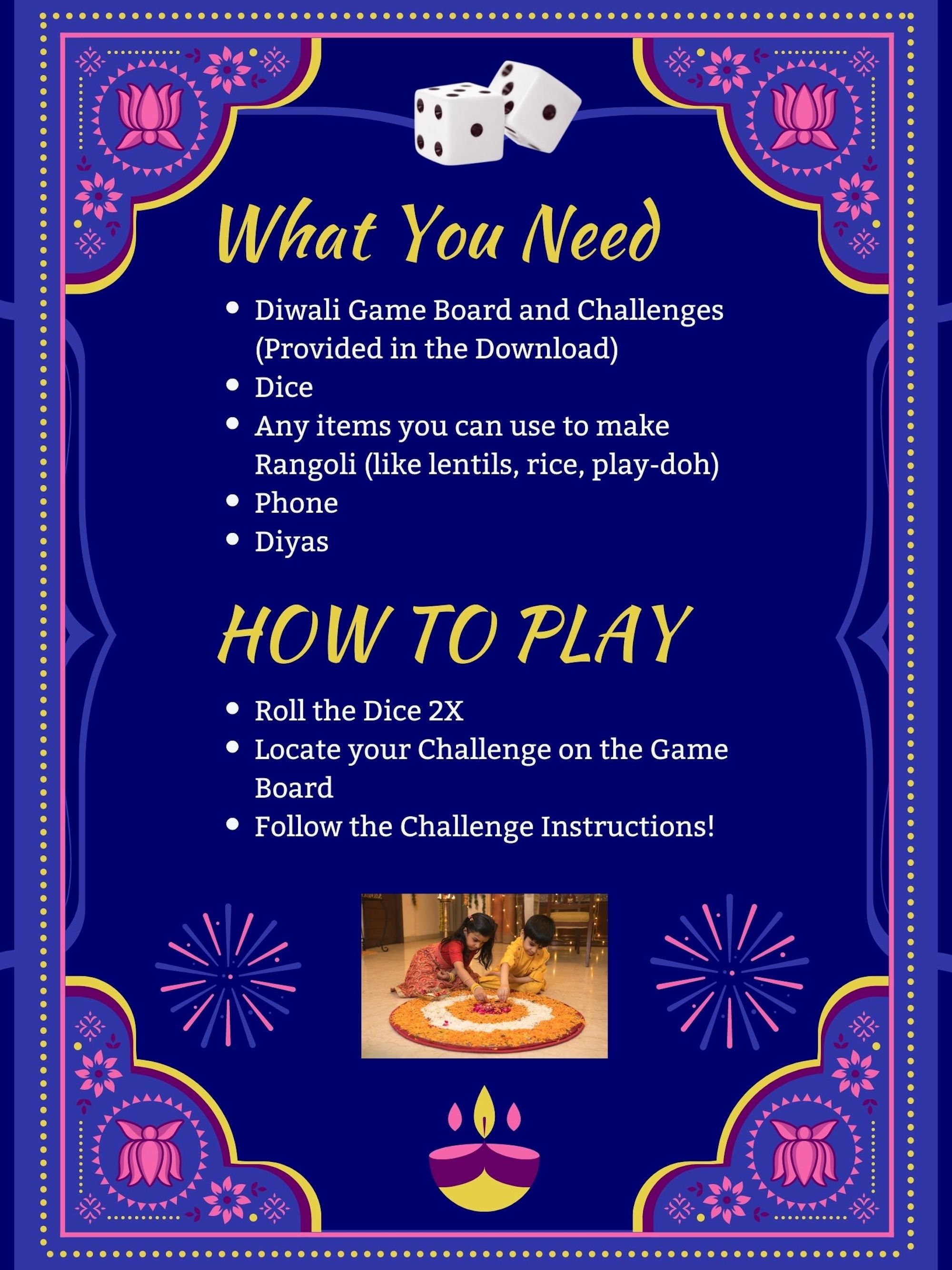 Diwali Party Board Game - Etsy