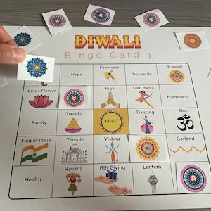 Buy Diwali Bingo Game Activity Online in India - Etsy