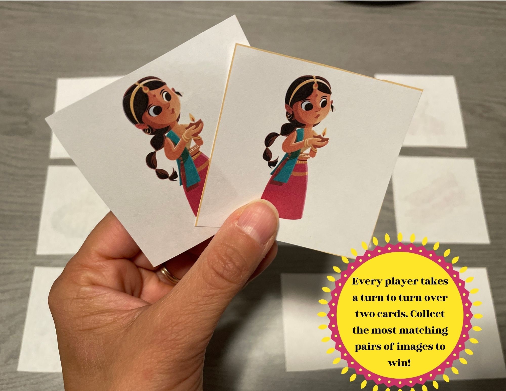 Diwali Memory Game for Kids - Etsy