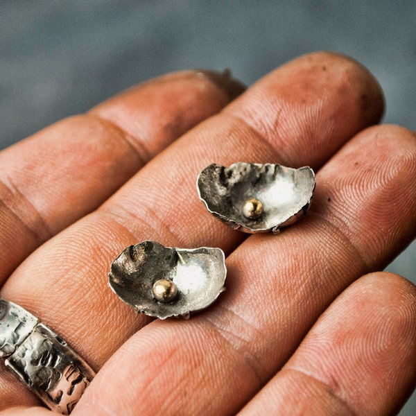 Rustic Earrings - Etsy