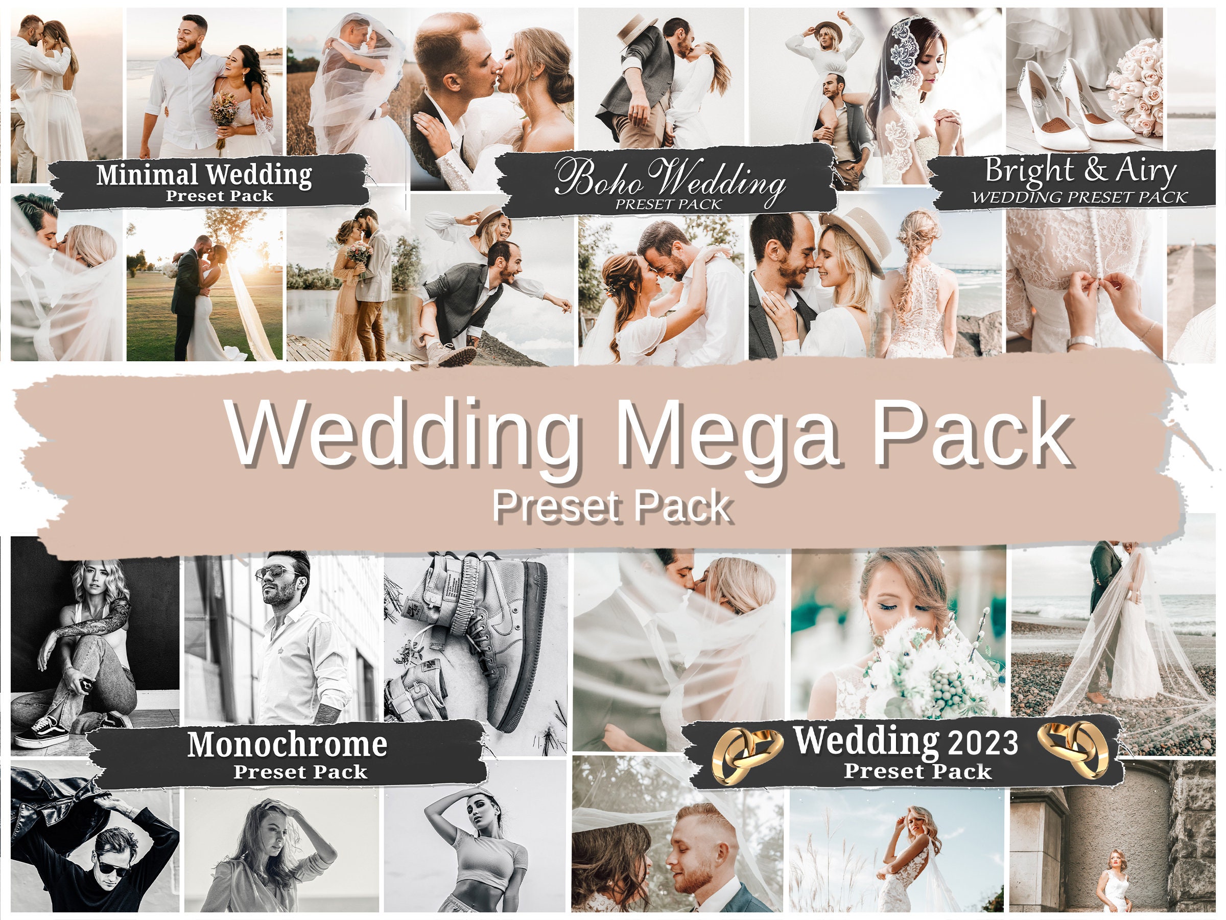 Buy Wedding Lightroom Preset Pack, Mobile & Desktop, Couple Love Preset ...