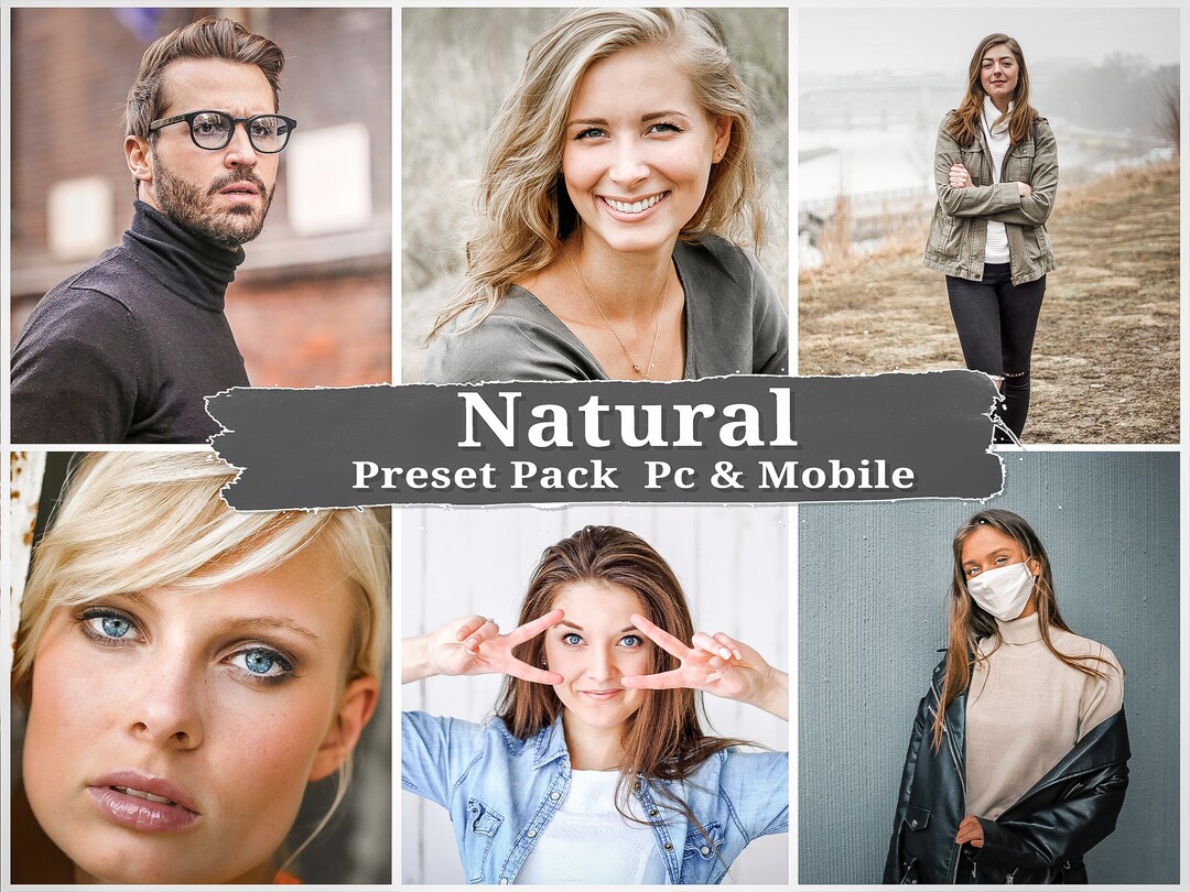 Natural Lightroom Preset Pack Mobile & Desktop Preset Natural Preset ...