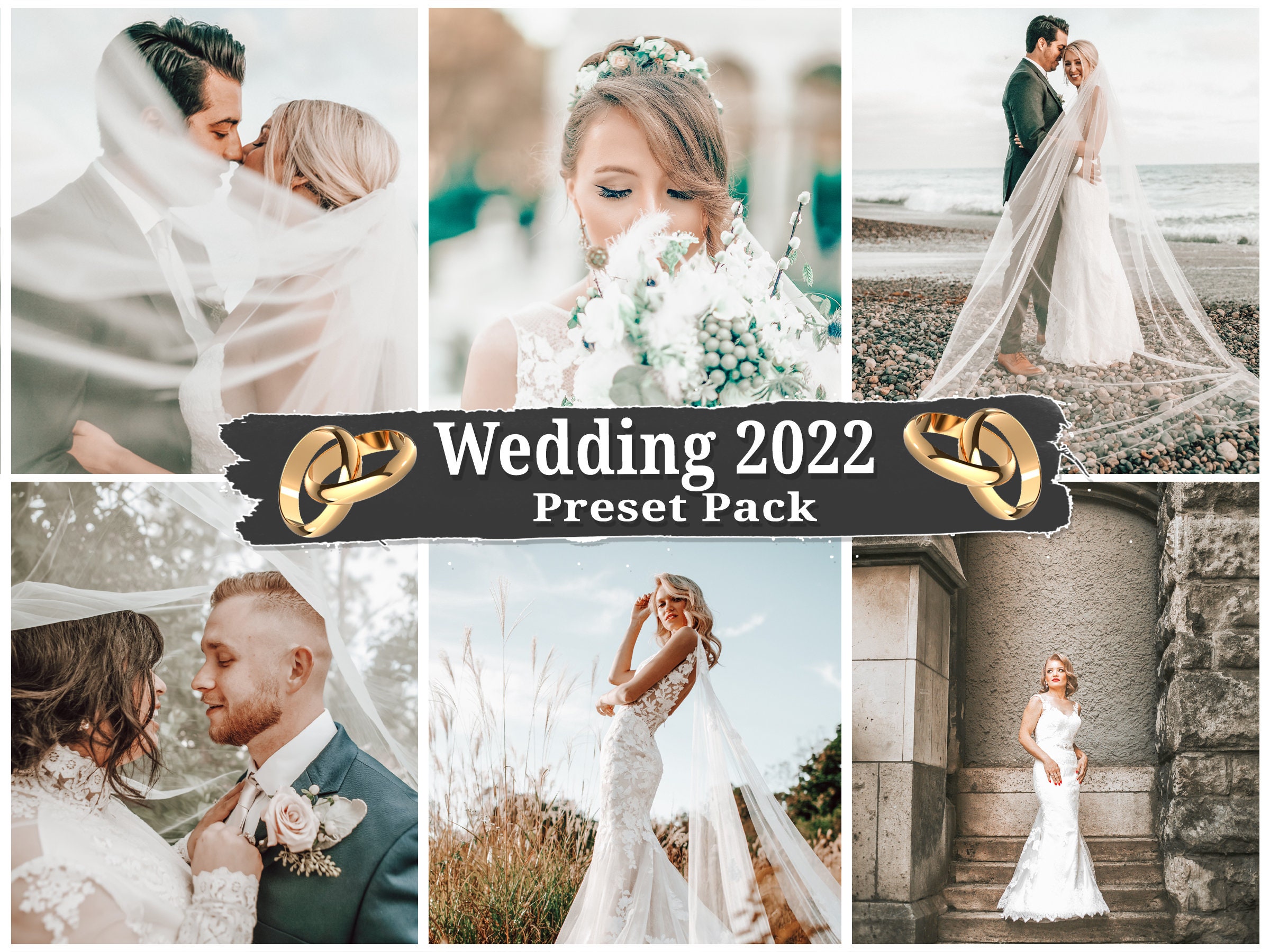 Buy Wedding Lightroom Preset Pack, Mobile & Desktop, Couple Love Preset ...