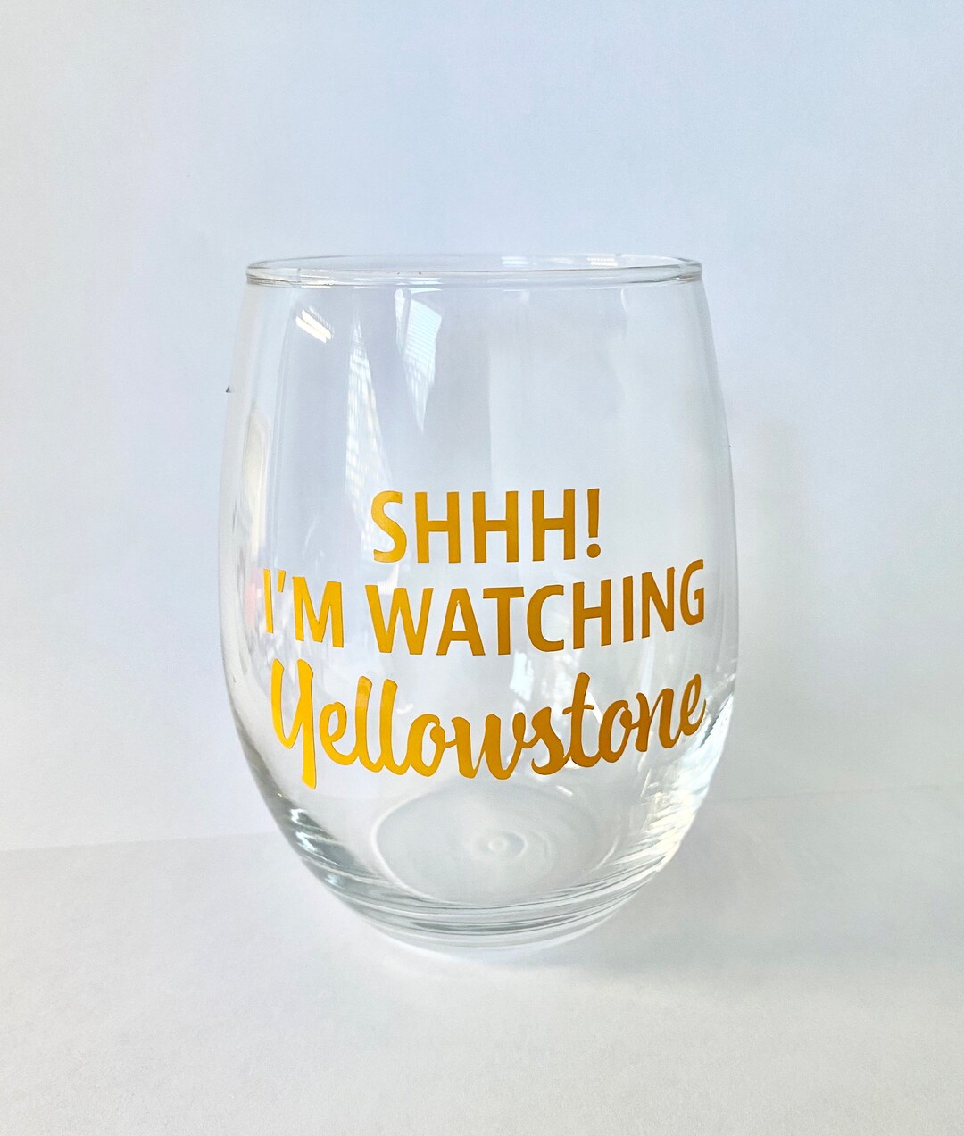 Yellowstone and Wine Glass, Yellowstone Christmas Gift, Gift Ideas for ...