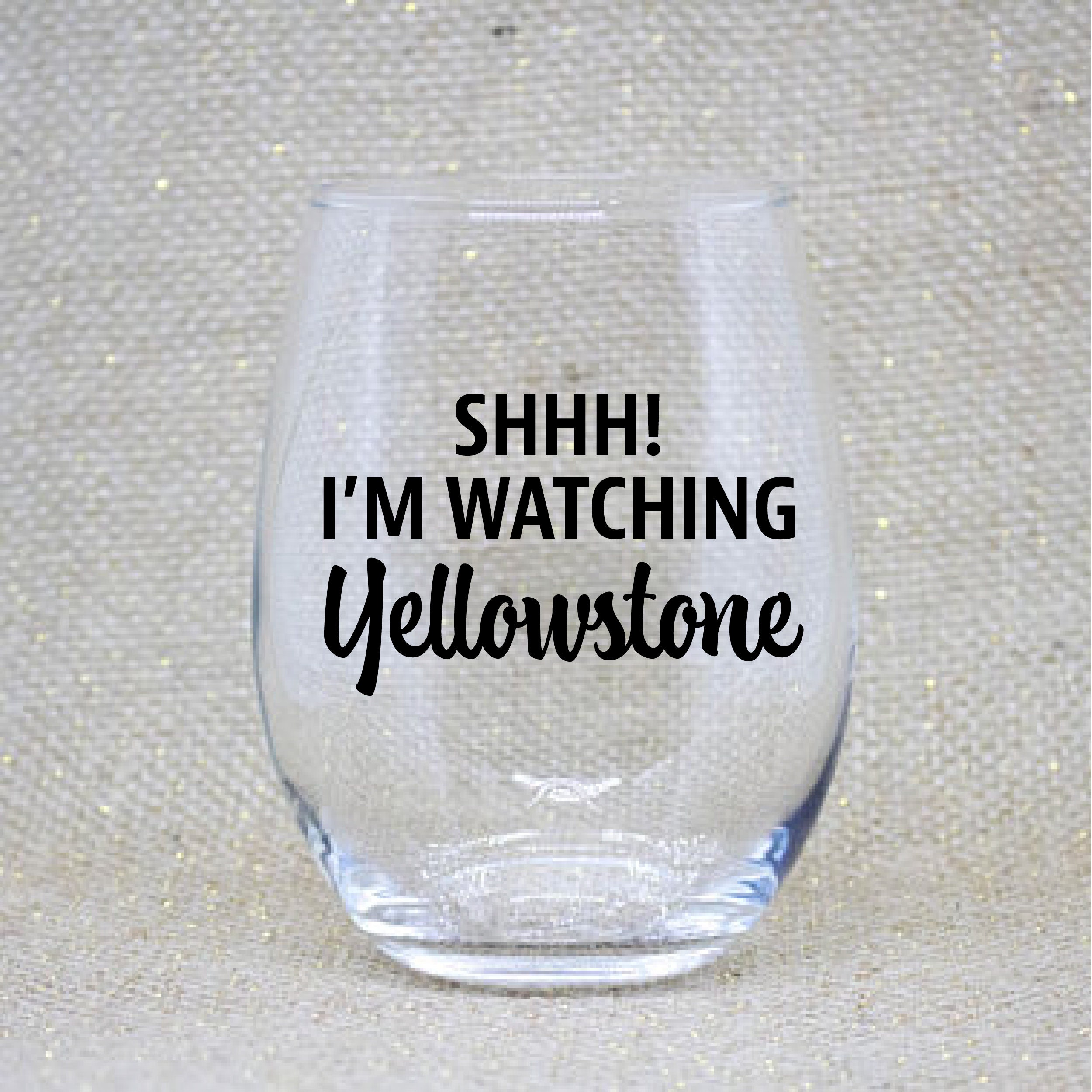 Yellowstone and Wine Glass Yellowstone Christmas Gift Gift - Etsy