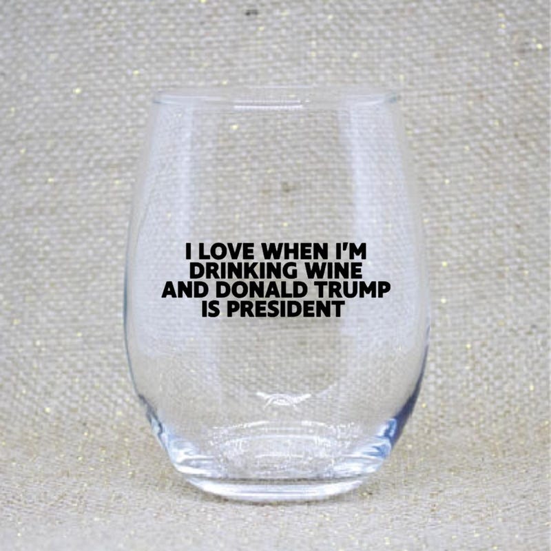 Donald Trump Wine Glass - Etsy