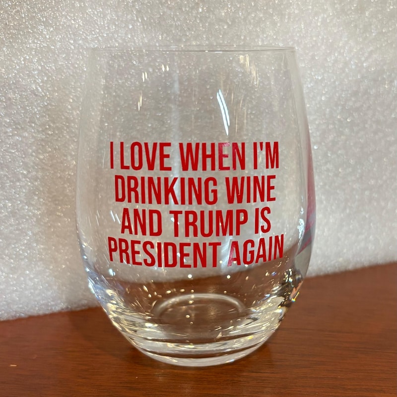 Trump Drinking Glasses - Etsy