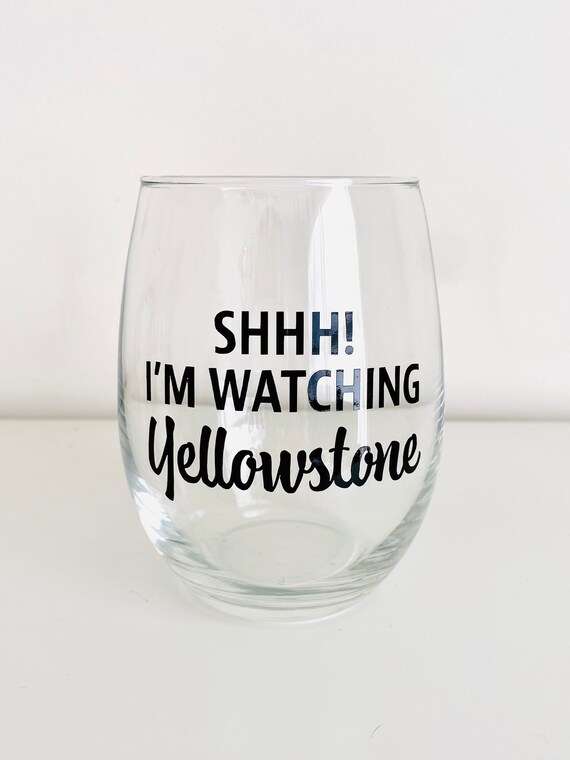 Yellowstone and Wine Glass Yellowstone Christmas Gift Gift | Etsy