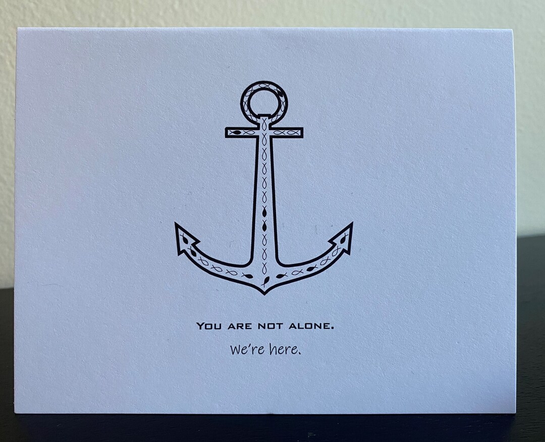 Anchor Card Set of 10 Encouragement Cards - Etsy