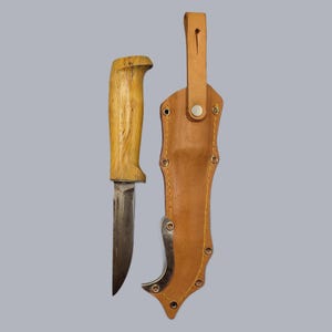 Vintage Hirvijahti Puukko Knife Finnish Iisakki Järvenpää Kauhava ...