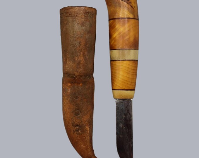 Vintage Vuolu Puukko Knife Finnish Unknown Knifemaster Finland ...