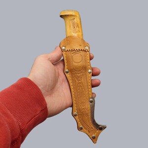 Vintage Hirvijahti Puukko Knife Finnish Iisakki Järvenpää Kauhava ...