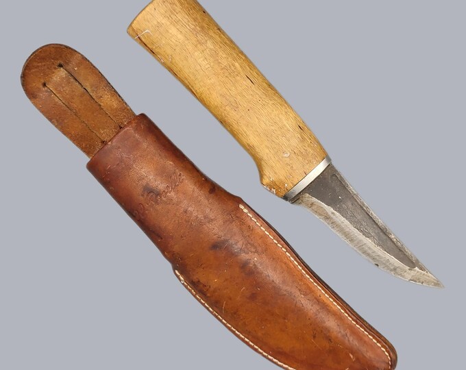 Vintage Ilves Puukko Knife Finnish Janne Marttiini Rovaniemi Lapland ...