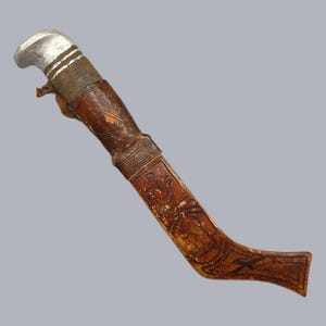 Vintage WW2 Trench Art Puukko Knife Finnish Finland Puhdetyö Aluminium ...