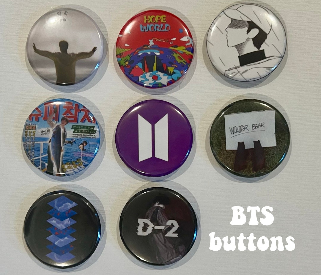 BTS Buttons - Etsy