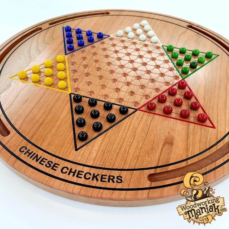 Chinese Checkers Board Template in a Scalable Vectors Graphics Digital ...