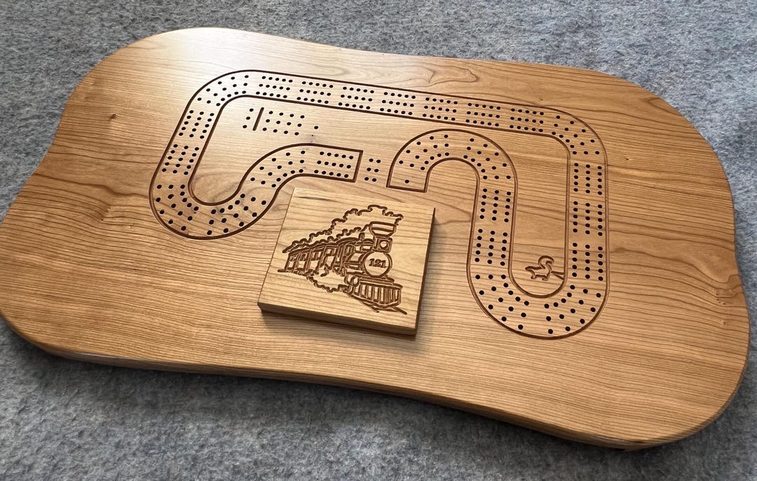 Cribbage Board Template in Scalable Vectors Graphics Digital Files - Etsy