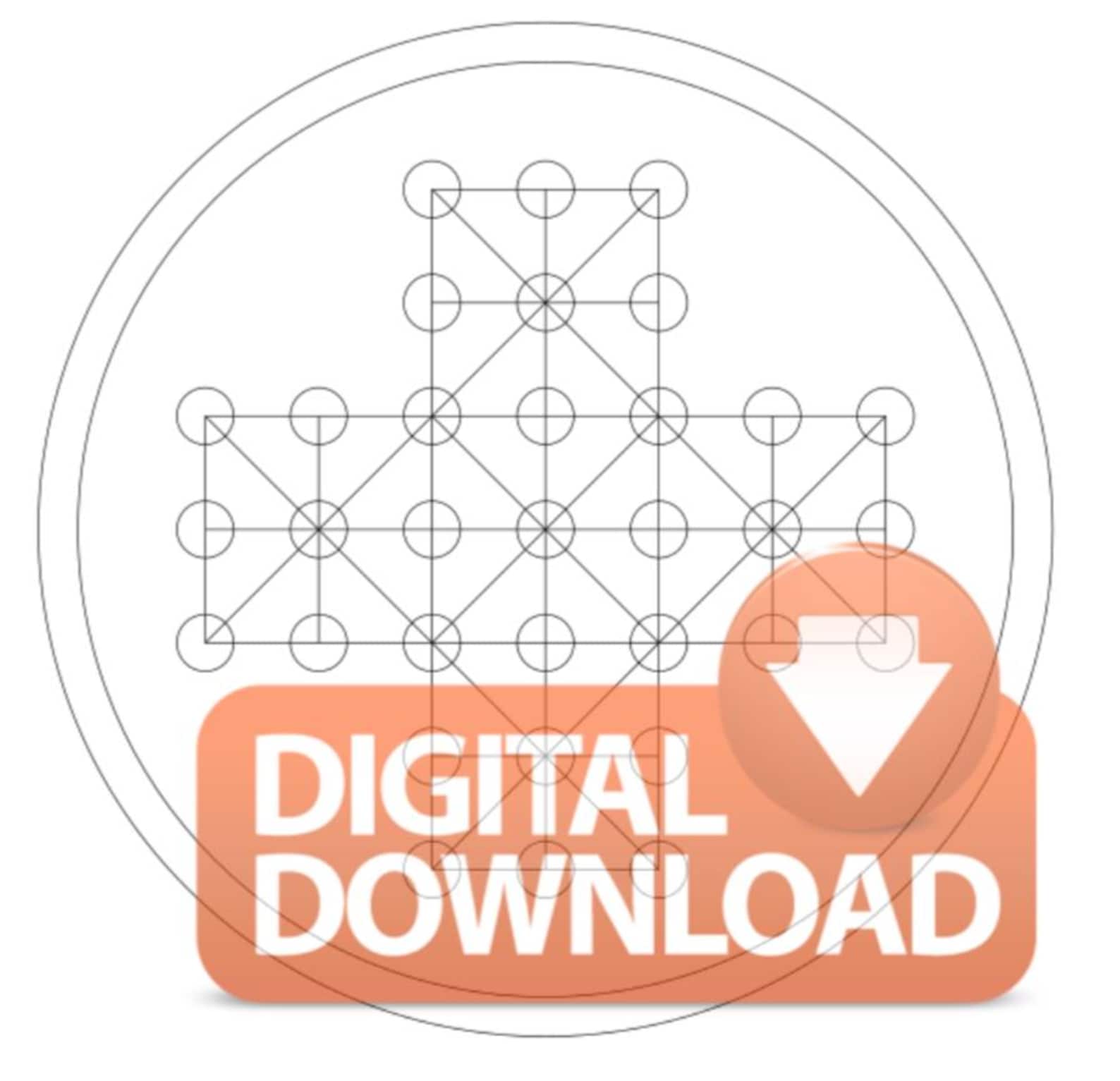Solitaire Game Template in a Scalable Vectors Graphics Digital File - Etsy