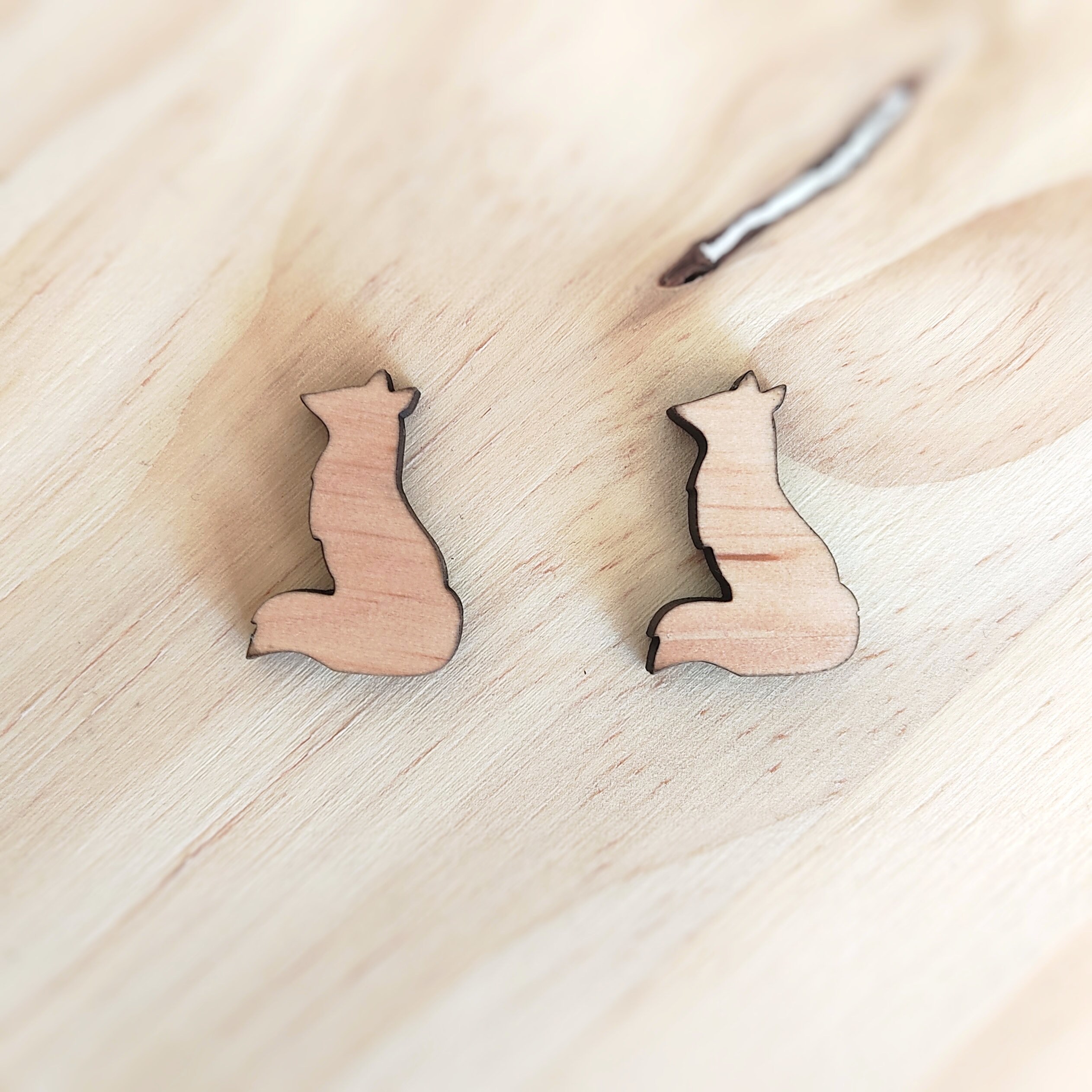 Lot 10 Fox Meeples in Solid Wood Game Figurine Fox - Etsy UK