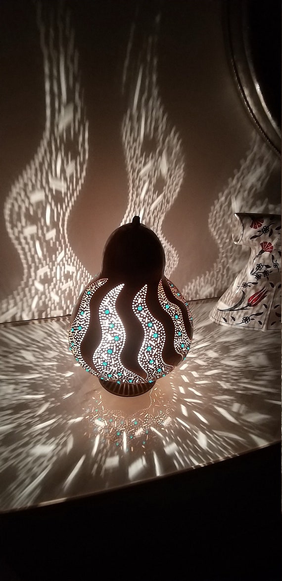 Lamps Octopus themed gourd lamp Mediterranean decoration Bedside lamps ...