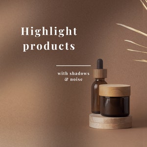 100 Shadow Overlay PNG Pack, Photoshop Overlays, Canva Overlays ...
