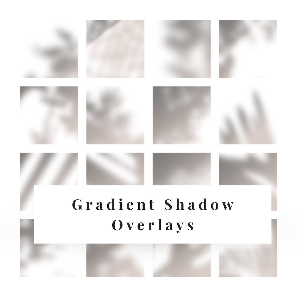 100 Shadow Overlay PNG Pack, Photoshop Overlays, Canva Overlays ...