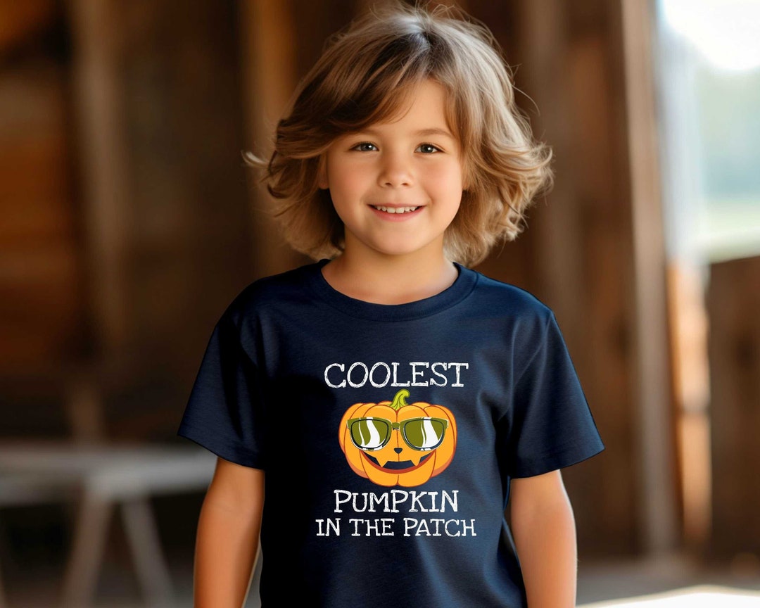 Coolest Pumpkin in the Patch Shirt,pumpkin Shirt,pumpkin Toddler Shirt ...