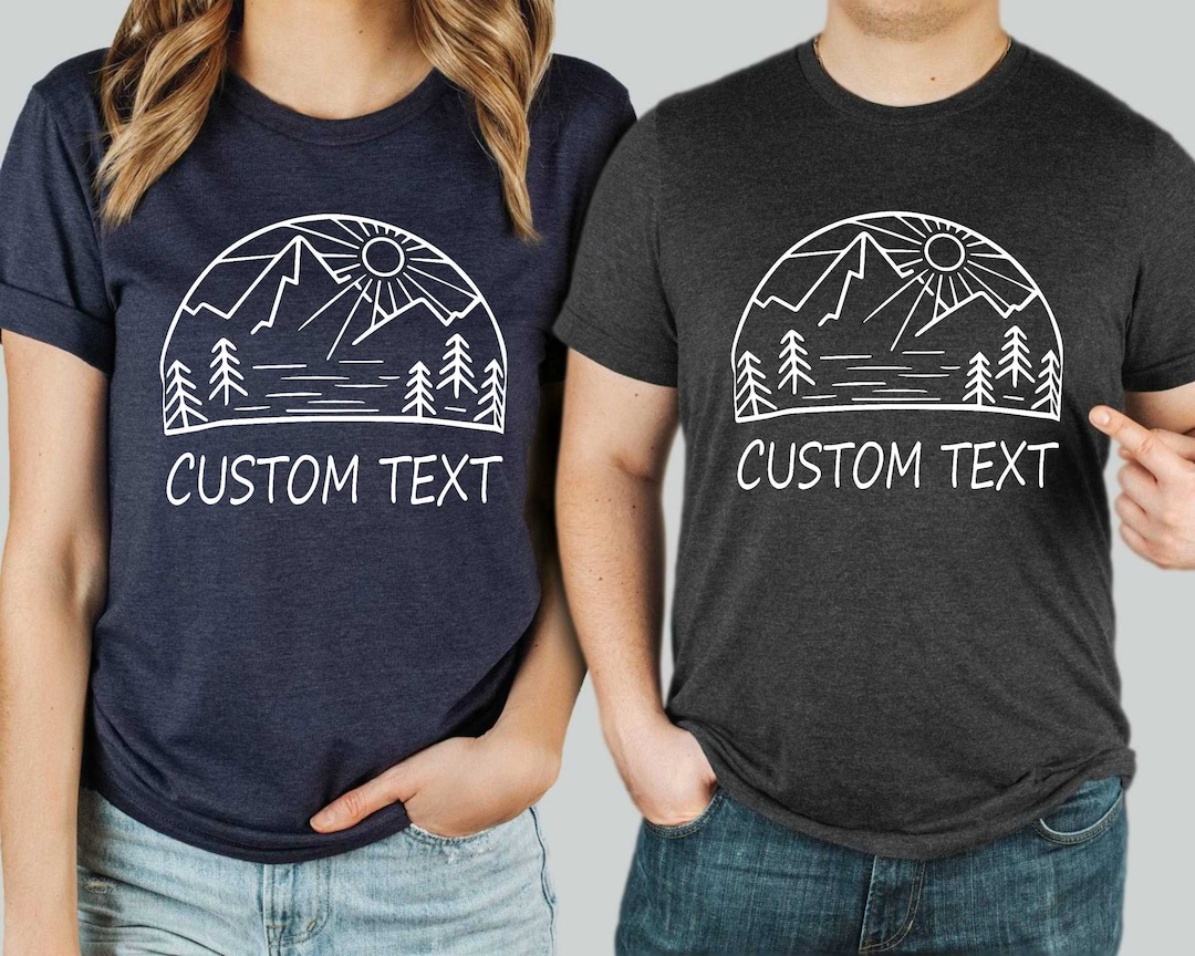 Custom Adventure Shirt: Personalized Camping & Hiking Tee - Etsy