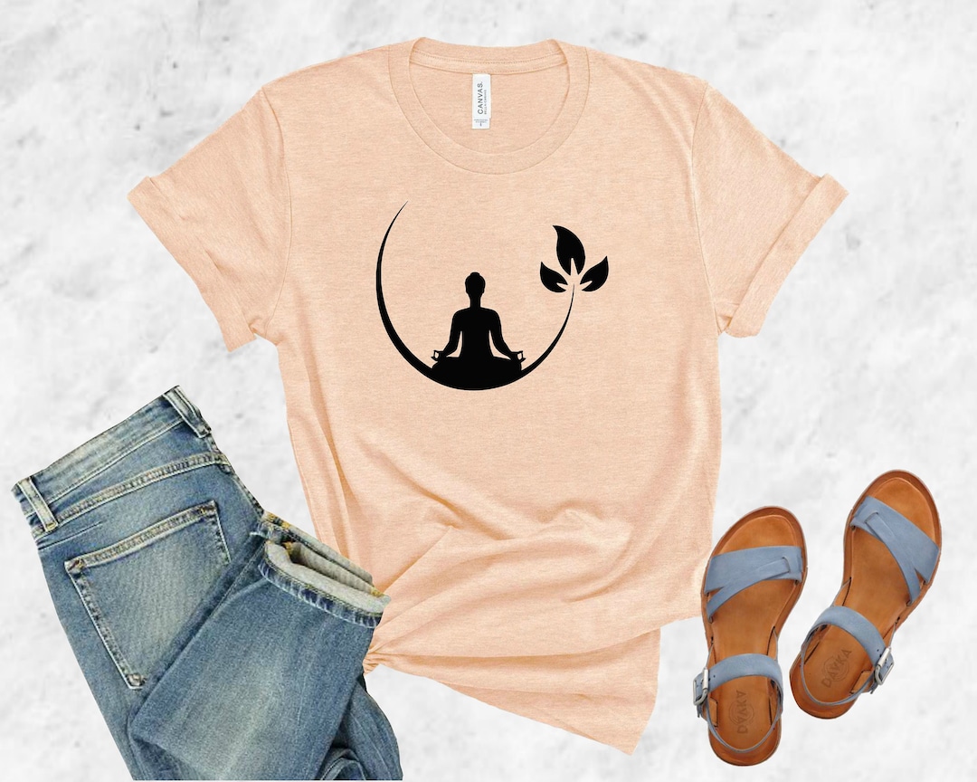 Yoga Lotus Flower Shirt,buddhist Gift, Zen Meditation Shirt, Buddha ...