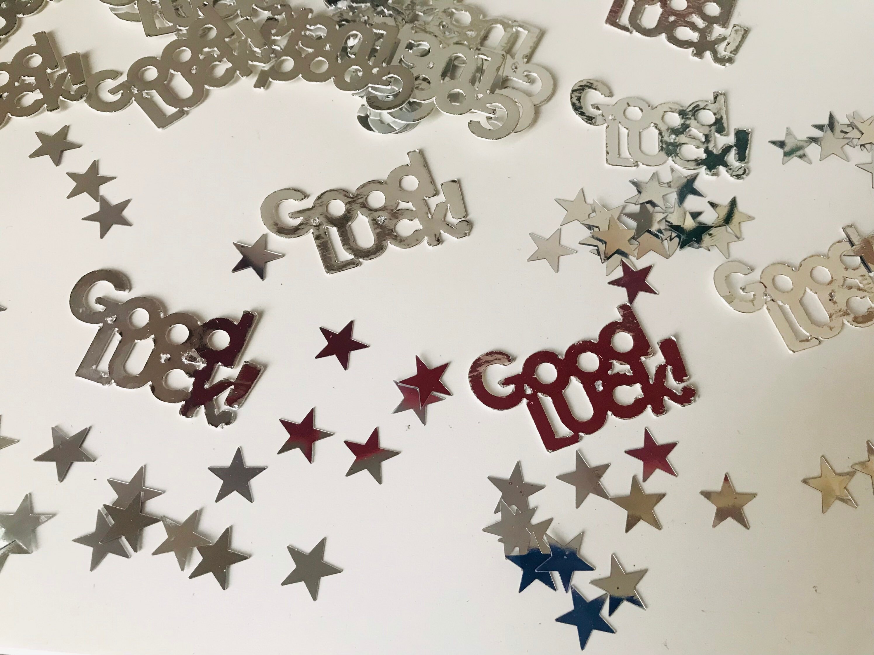 Good Luck Farewell Table Sprinkle Table Confetti - Etsy UK
