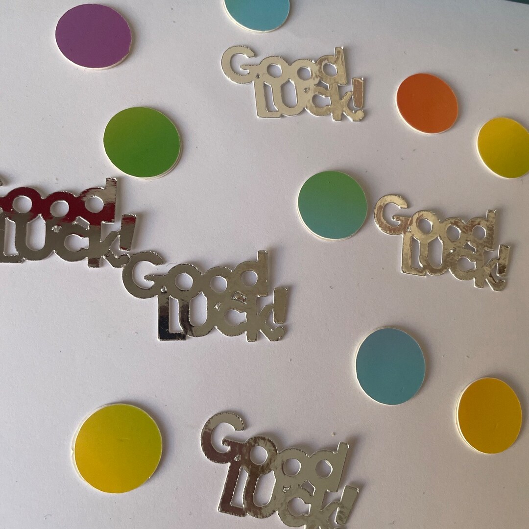 Good Luck, Farewell Table Sprinkle Table Confetti - Etsy