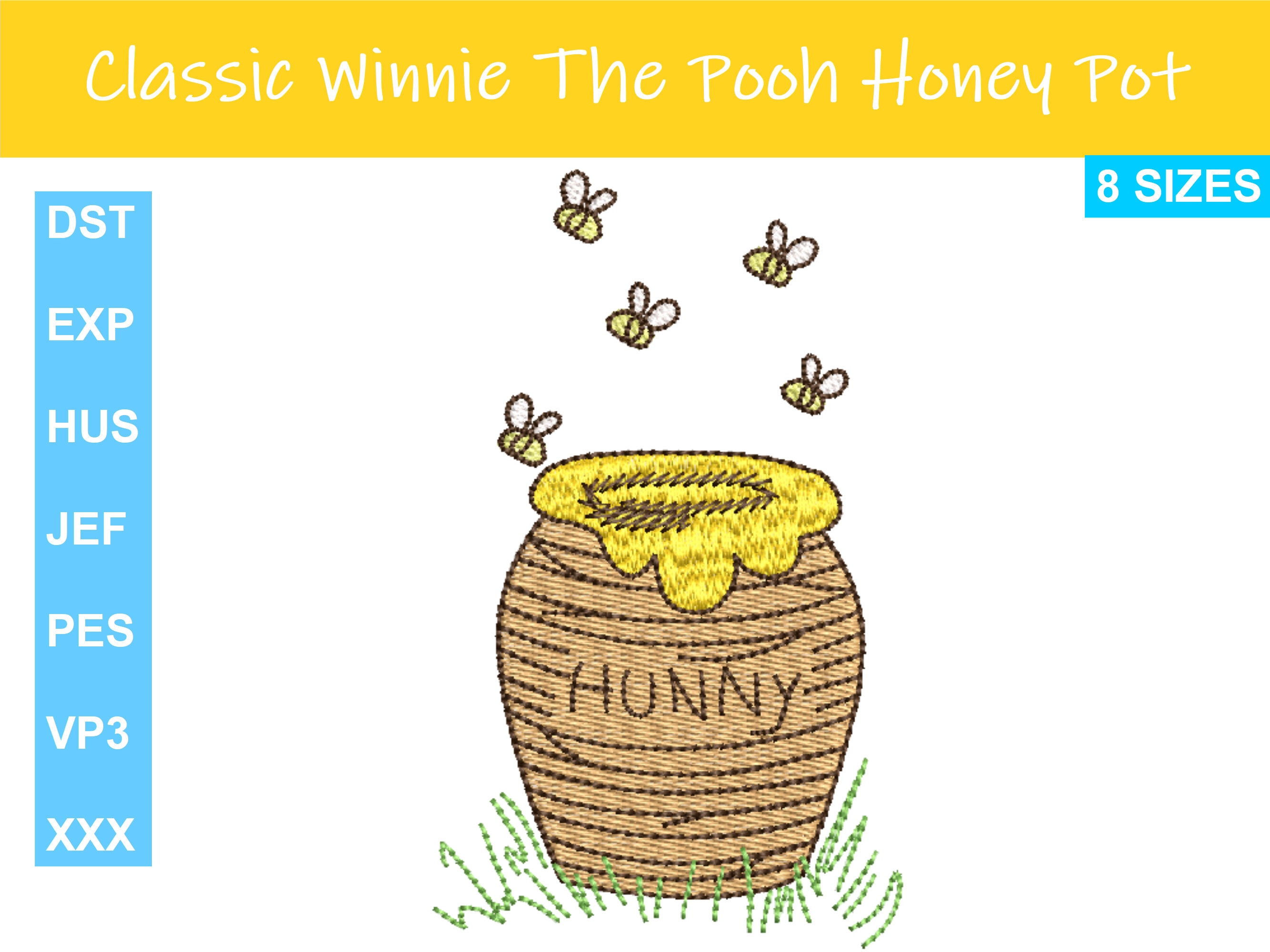 Classic Winnie The Pooh Honey Pot